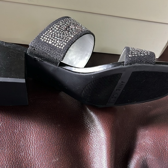 Anne Klein | Shoes | Anne Klein Bellini Iflex Sandal In Black Sz 8 2 ...